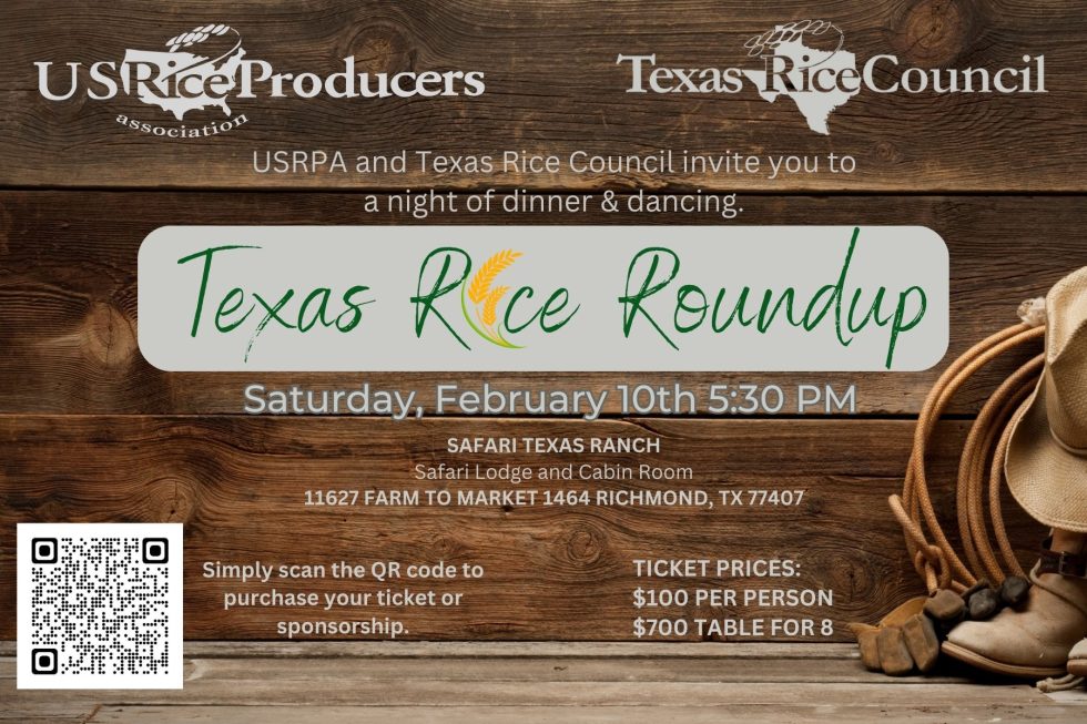 Reserve Your Stay for the Texas Rice Roundup | US Rice Producers